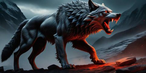 Fenrir: el aterrador lobo gigante de la mitología nórdica ...